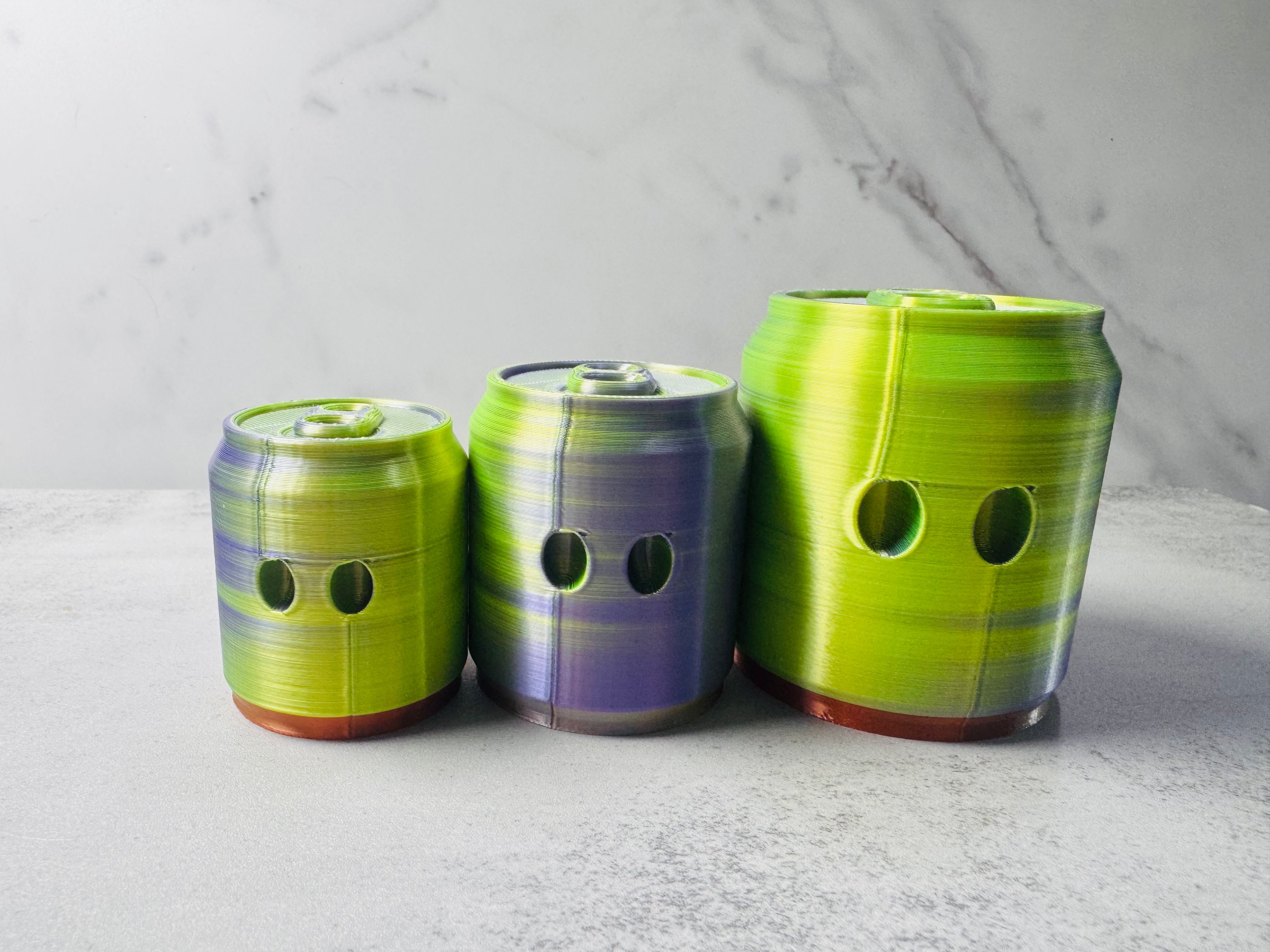 3D Printed Articulated Soda Can (RTS) – VinylGecko